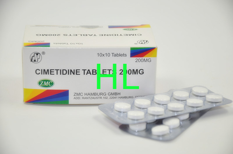 Cimetidine Tablets 200MG 400MG Gastroenterology Medicines BP / USP