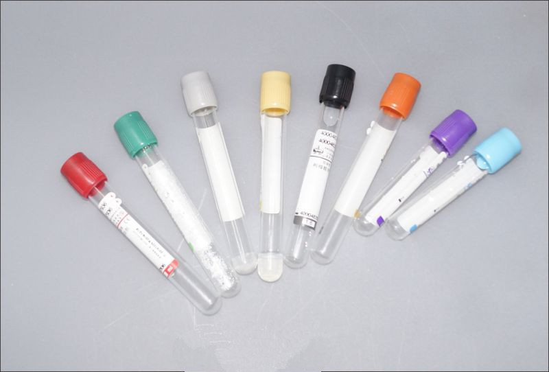 Disposable Medical Products Glass and PET Vacuum Blood Collection Tube