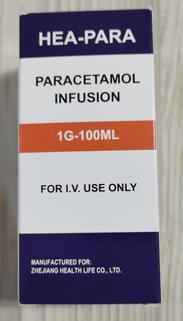 Paracetamol Injection 1G / 100ML