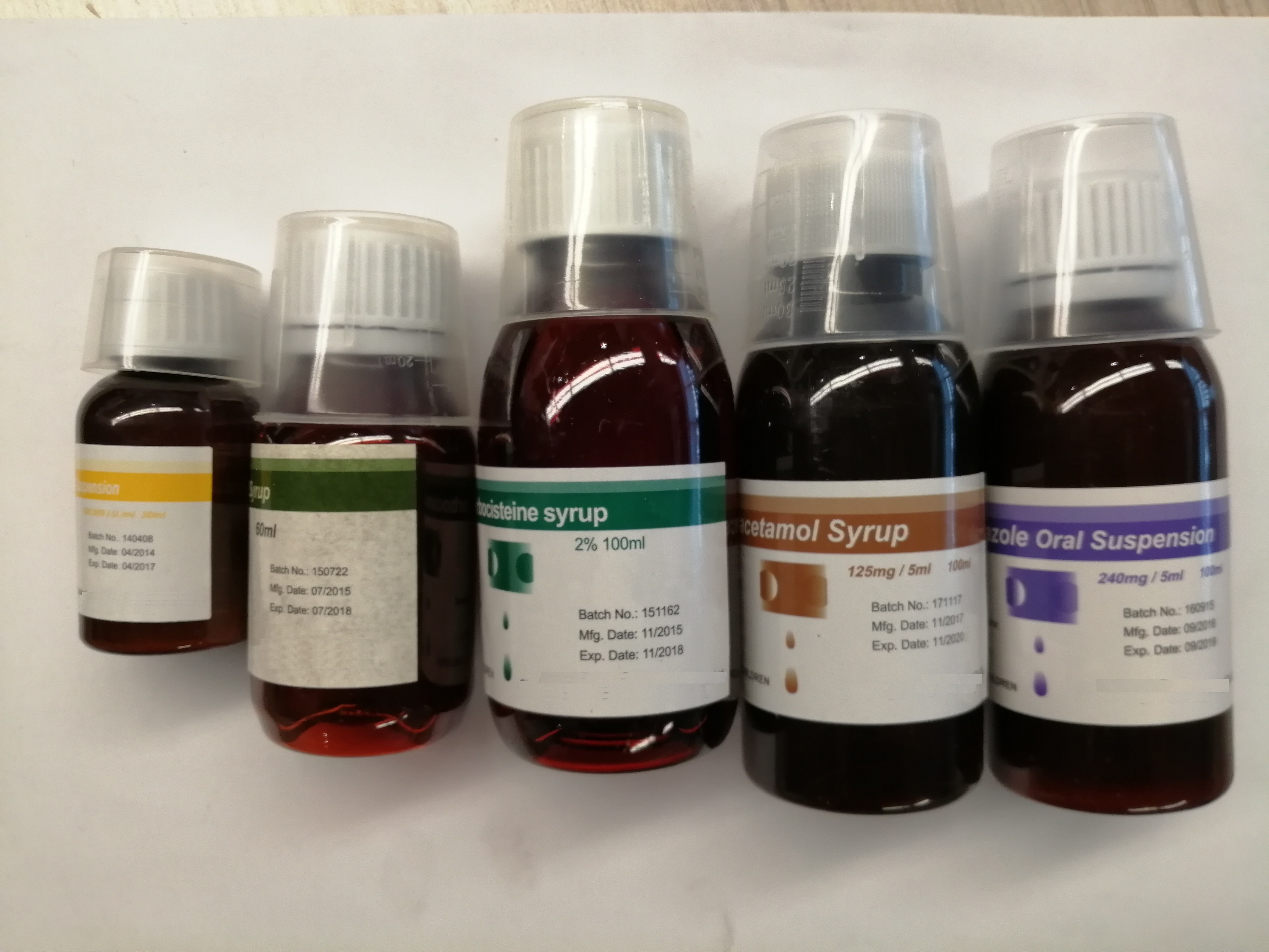 Erythromycin Oral Suspension 125MG / 5ML 60ML , 250MG / 5ML 60ML