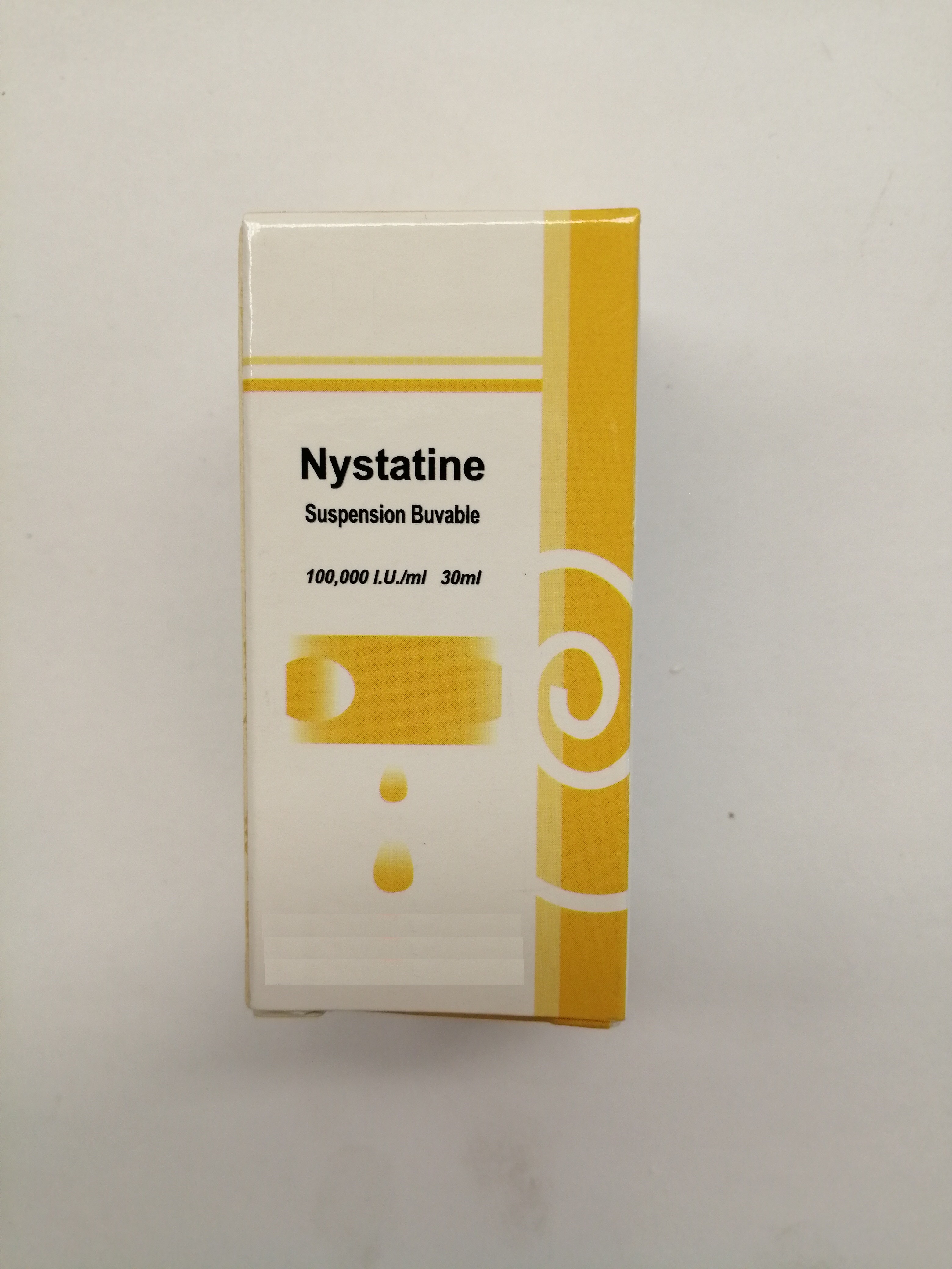 Nystain Syrup 100000I.U. / ML ; 30ML Antibiotics Oral Suspension Drugs